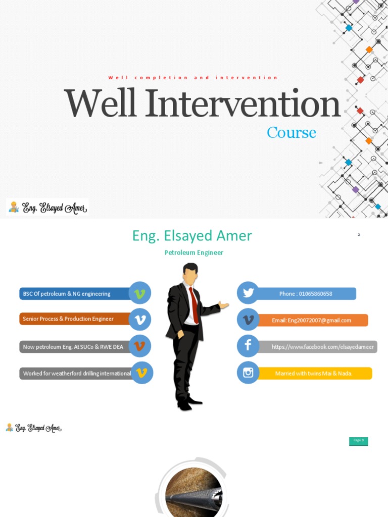 Well Intervention Introduction | PDF | Oil Well | Pipe (Fluid Conveyance)