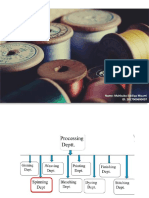 Spinning Mill Plant Layout Overview | PDF | Spinning (Textiles ...