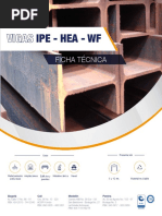 Pesos Perfiles Tipo C | PDF | Acero | Ingeniería