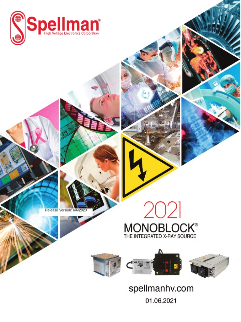 Monoblock Catalog | PDF | Vacuum Tube | X Ray