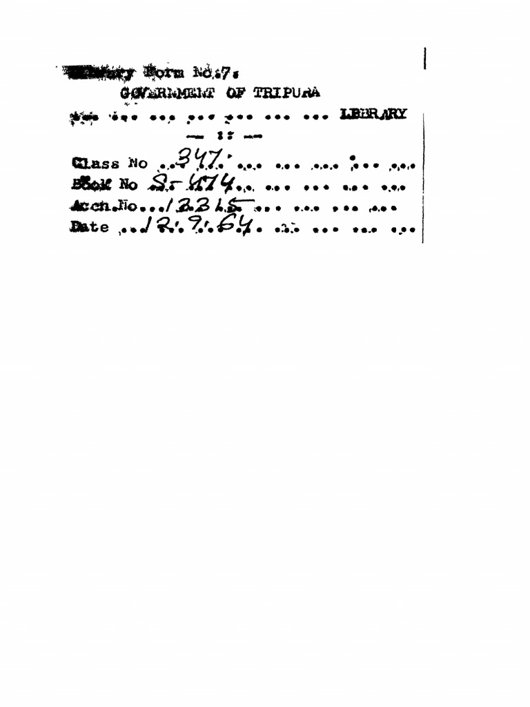 Commercial & Industrial Law by Sen & Mitra | PDF