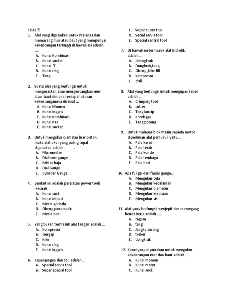 Contoh Soal PDO | PDF