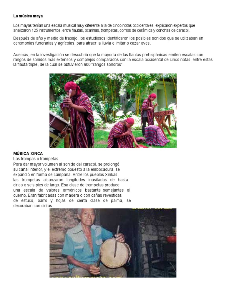 La Música Maya | PDF