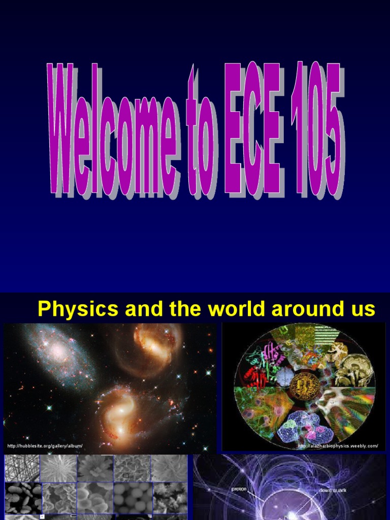 Lecture 1 - Part 1 - Introduction To ECE 105 | PDF | Lecture | Test ... Lecture 1 - Part 1 - Introduction To ECE 105 | PDF | Lecture | Test ...