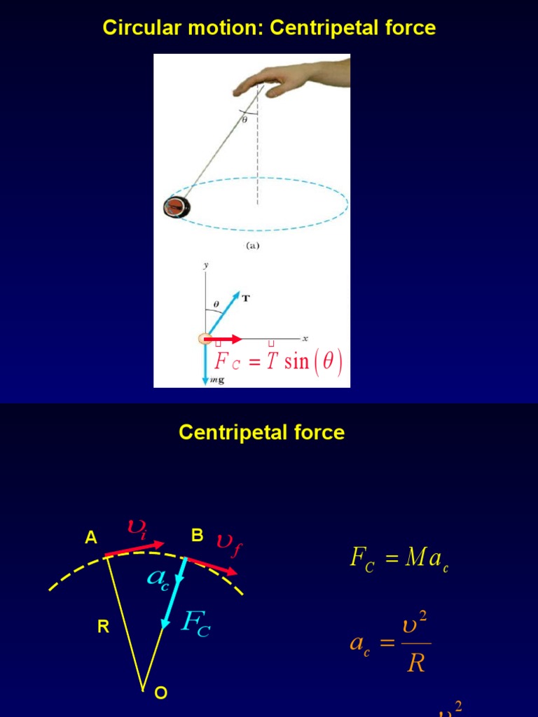 Lecture 10 - Centripetal and Non-Inertial Forces | PDF | Acceleration ...