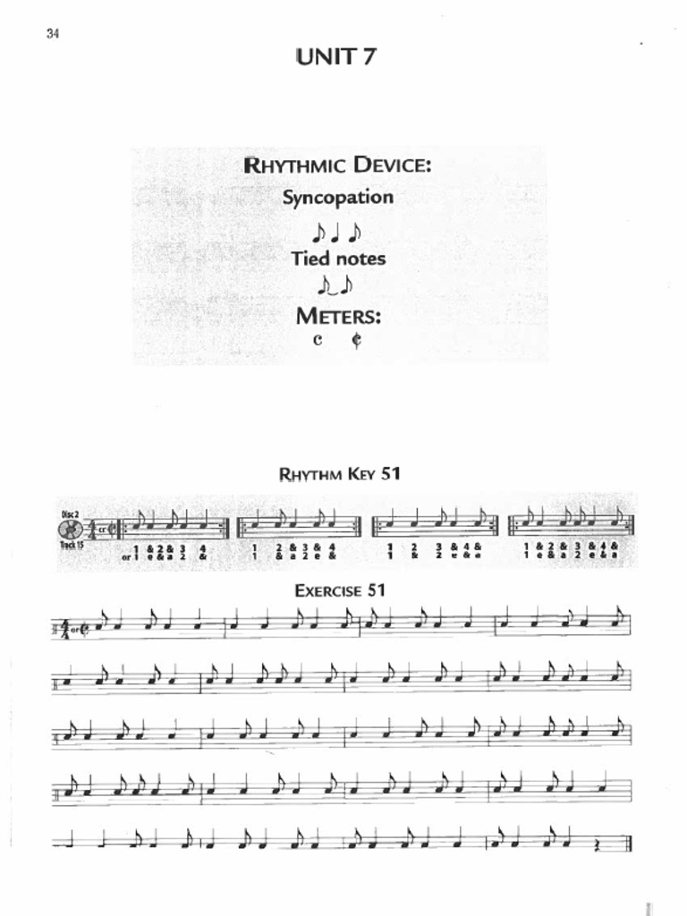 Rhythm Syncopation | PDF