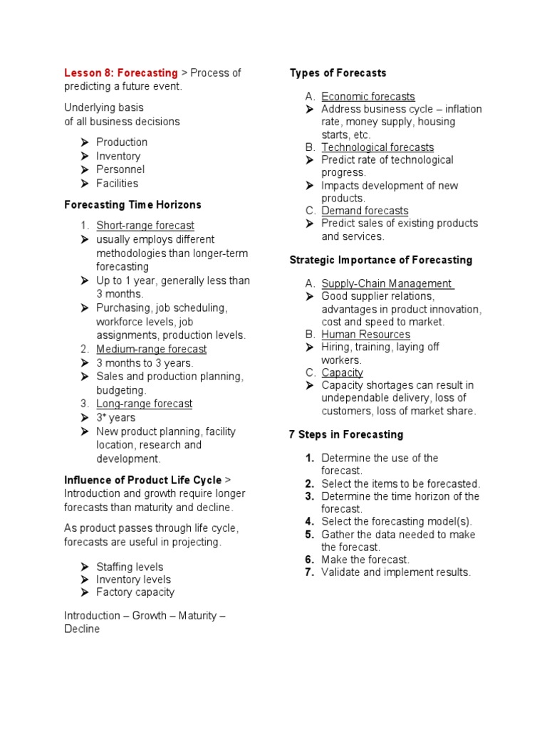 OPMAN Reviewer | PDF | Forecasting | Automation