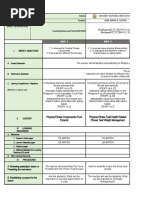 Pe 8 4TH Quarter PDF | PDF | Physical Fitness | Lesson Plan