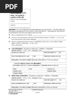 GDC Visitation Form | PDF | Criminal Law | Criminal Justice