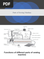 27 Parts of A Sewing Machine With Details | PDF | Sewing Machine | Sewing