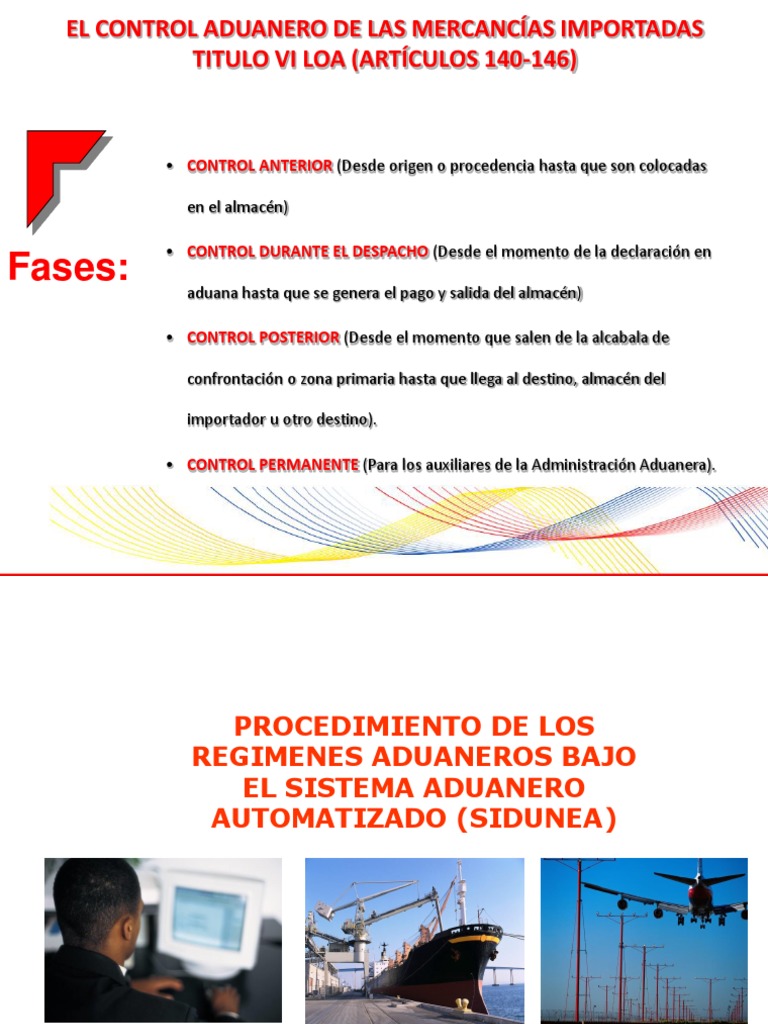 Tramitación Aduanera Control Aduanero | PDF | aduana | Gobierno
