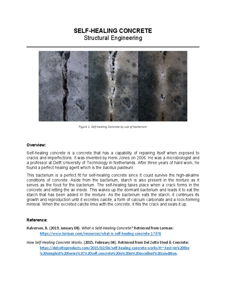 Self-Healing Concrete, PSRC Composite Columns | PDF | Earthquake ...