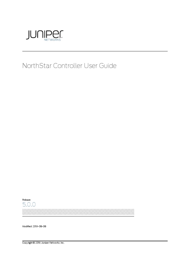 Northstar Controller User Guide | PDF | Multiprotocol Label Switching ...