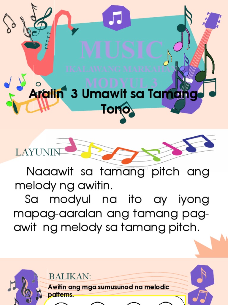 Music q2 Module 3 | PDF