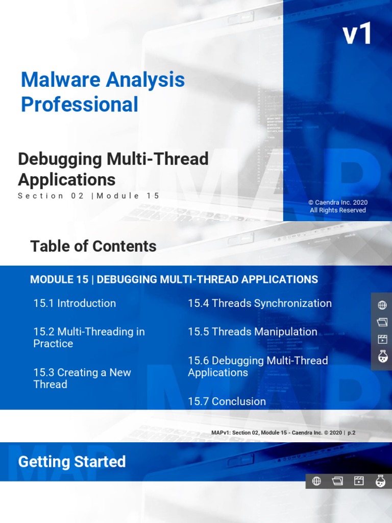 Malware Analysis Professional: Debugging Multi-Thread Applications | PDF | Thread (Computing ...
