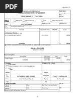 Disbursement Voucher Template Example | PDF | Cheque | Payments
