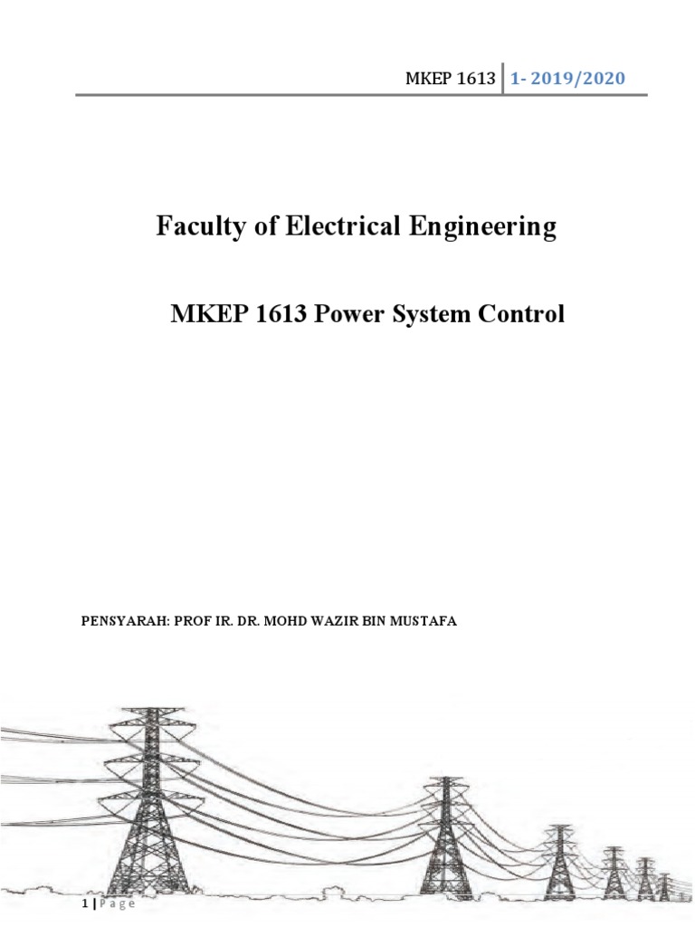 Power Control System | Download Free PDF | Steady State | Electrical Grid