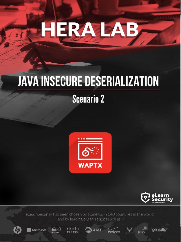 LM9b Java Insecure Deserialization 2 | PDF | Vulnerability (Computing) | Computer Data