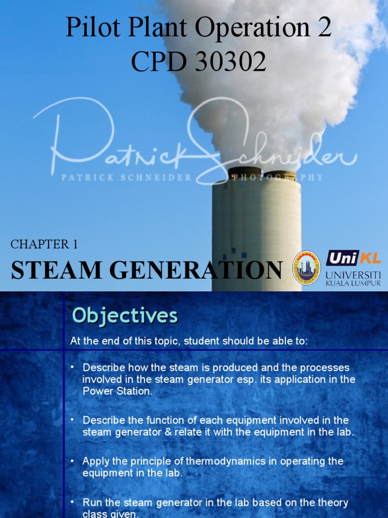 Chapter 1 - Steam Generation | PDF | Steam Engine | Boiler