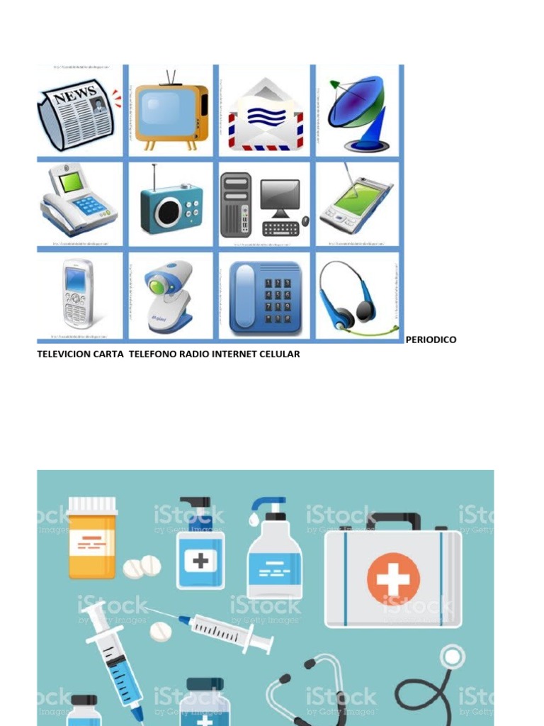 Periodico Televicion Carta Telefono Radio Internet Celular | PDF