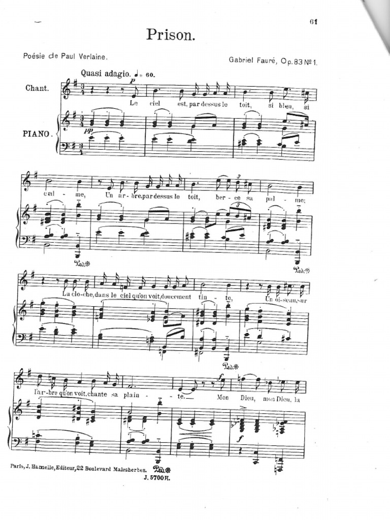 Prison - Faure | PDF