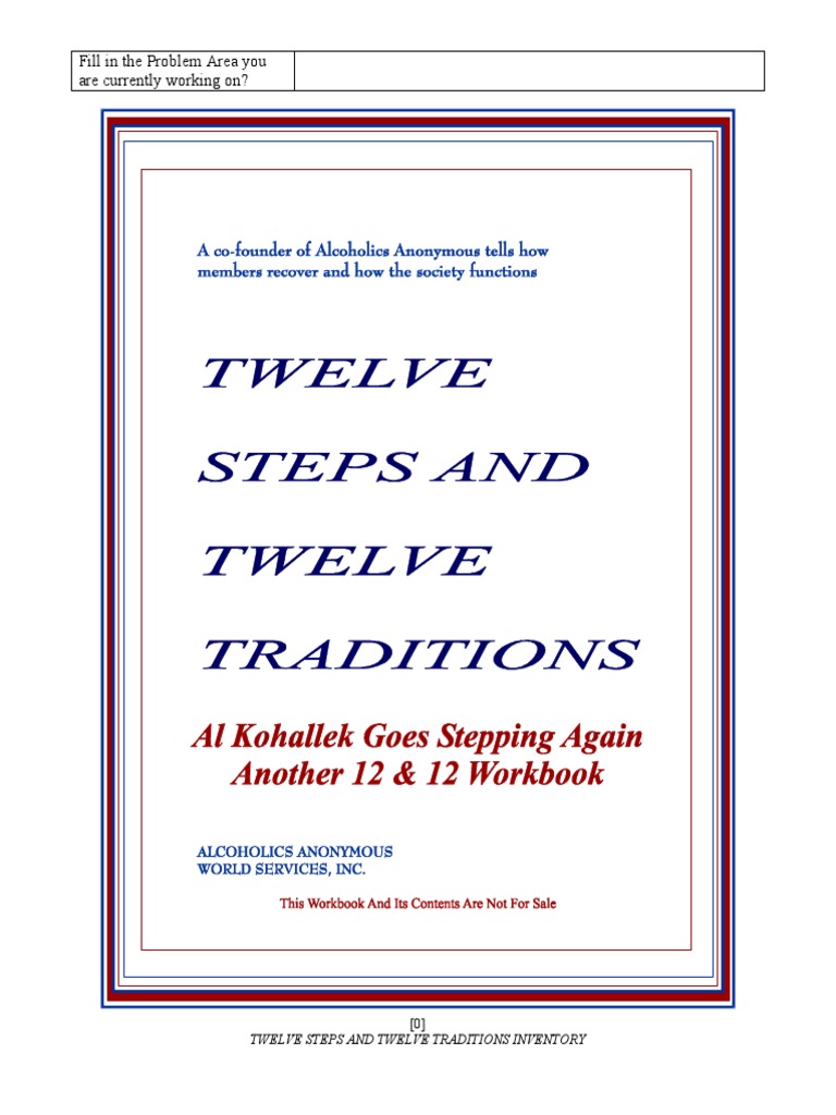 12 Steps and 12 Traditions 4th Step Inventory PDF | PDF | Twelve Step ...
