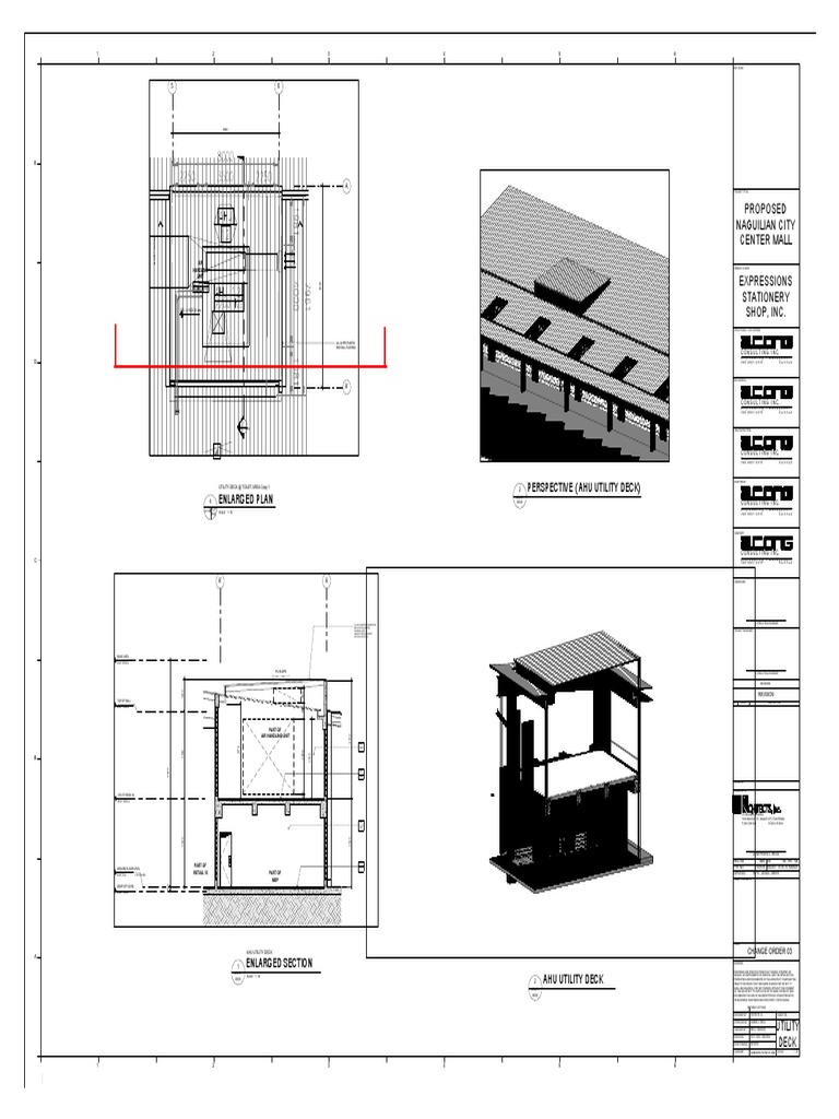 Utility Deck - Ahu Section | PDF | Design | Economic Sectors