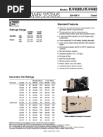 Kohler 400REOZD Detroit Diesel Series 60 Engine Spec Sheet | PDF ...