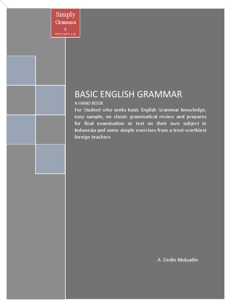 Basic English Grammar | PDF