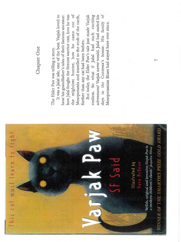 Varjak Paw by S. F. Said | PDF