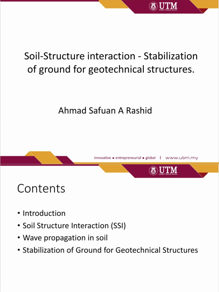 Soil-Structure Interaction in Geotechnics | PDF | Continuum Mechanics ...