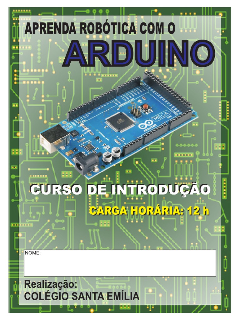 Aprenda Robótica Com O Arduino Curso De Introdução Pdf Arduino Hardware De Computador