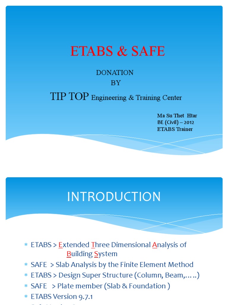 Etabs & Safe | PDF | Beam (Structure) | Column
