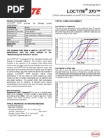 LOCTITE DRI 204 Technical Data Sheet | PDF | Nut (Hardware) | Screw