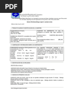 Ficha Tecnica y Hoja de Seguridad Axion Liquído | PDF | Agua | Química