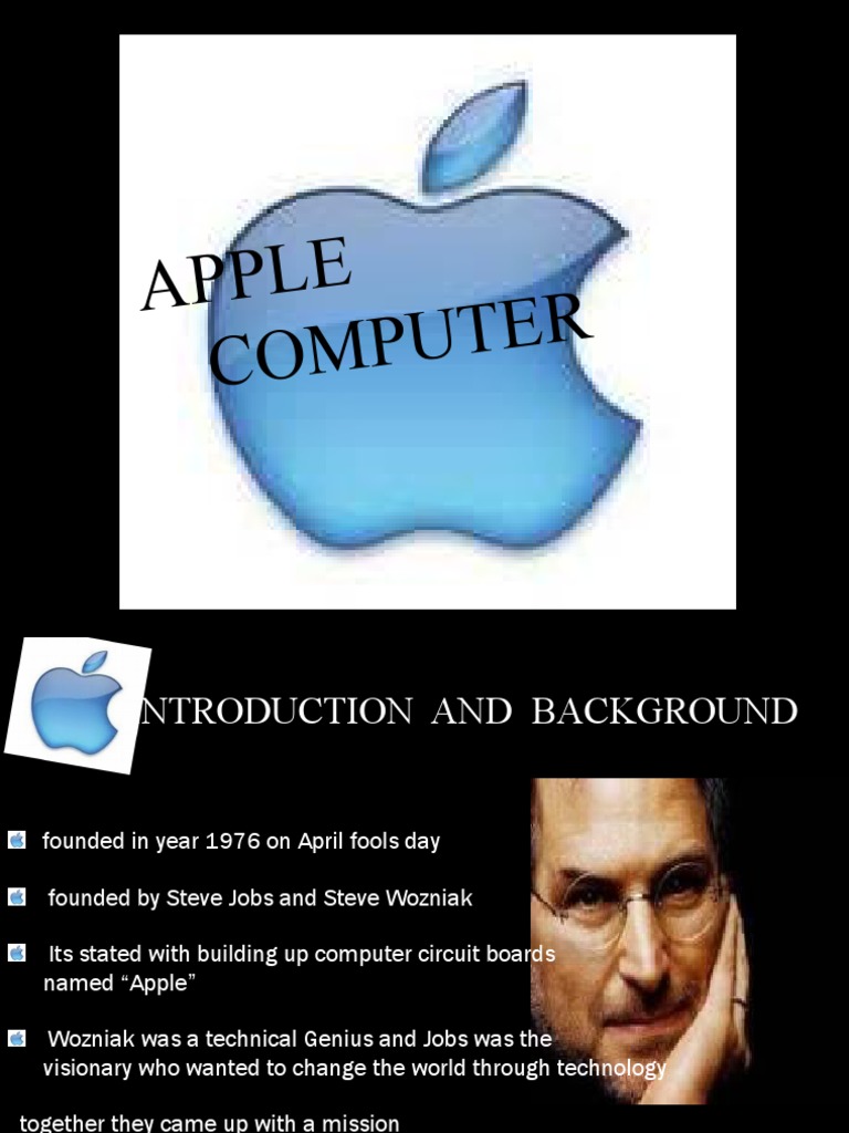 Apple Inc.: History, Strategy, and Market Analysis | PDF | Apple Inc ...