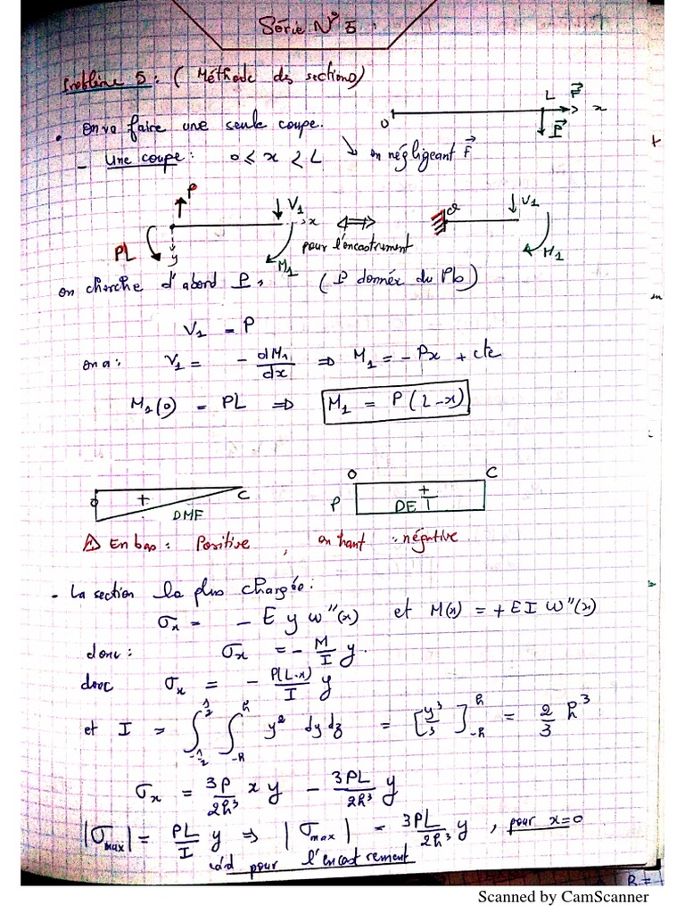 Correction Séries 5-6-7 MMC Y.L | PDF