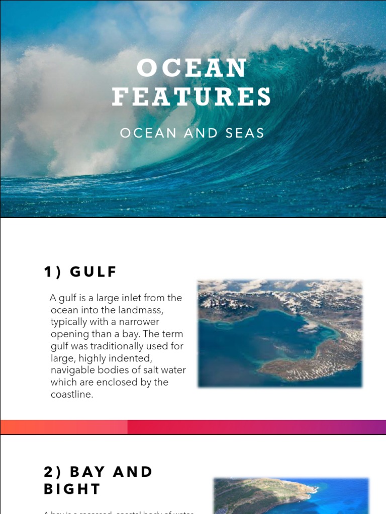 Ocean Features | PDF