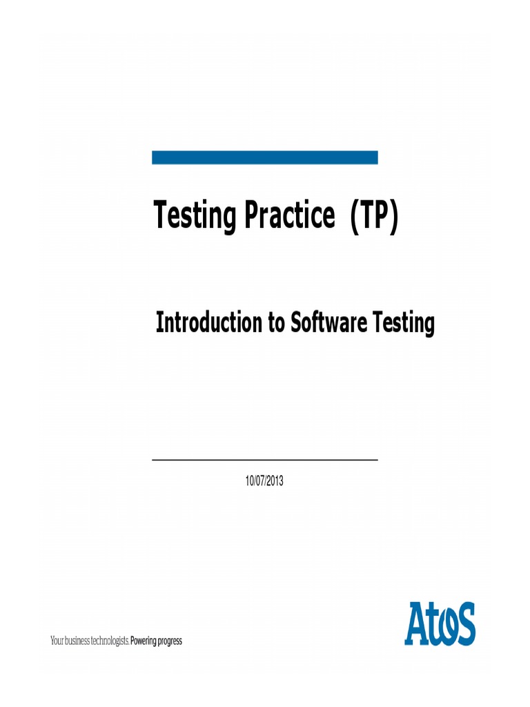 Testing Practice-TA-Introduction To Software Testing01 | PDF | Software ...