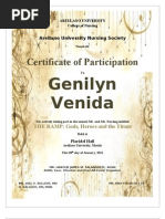 Dental Certificate Form | PDF | Dentist | Dentistry