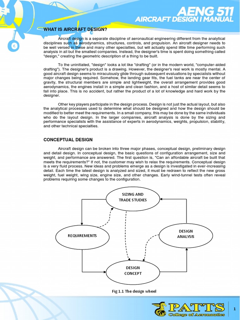 Aircraft Design Manual | PDF | Airfoil | Lift (Force)