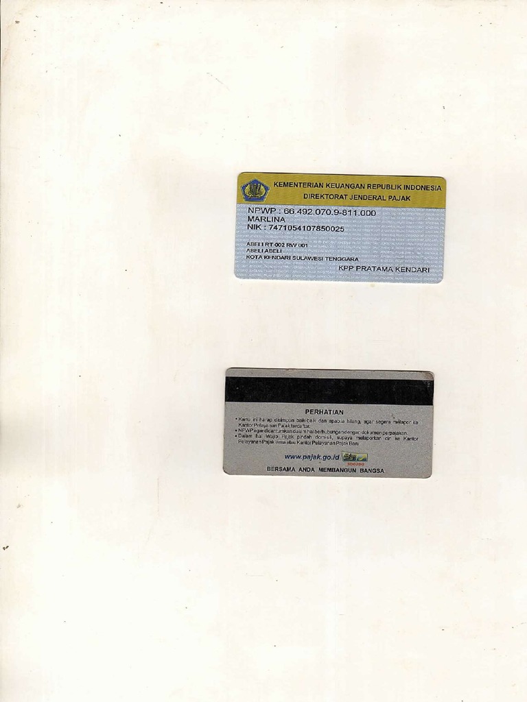 NPWP Compressed | PDF