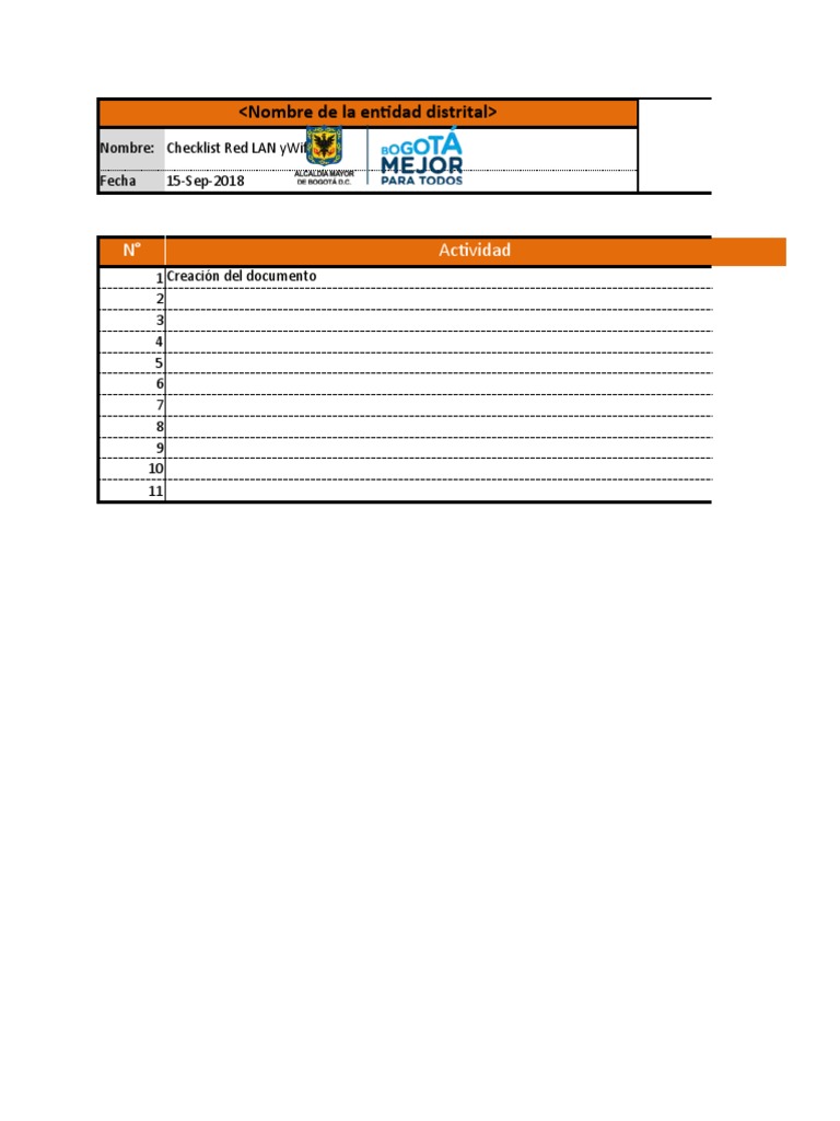 Checklist para Redes LAN y WLAN | PDF | Punto de acceso inalámbrico ...