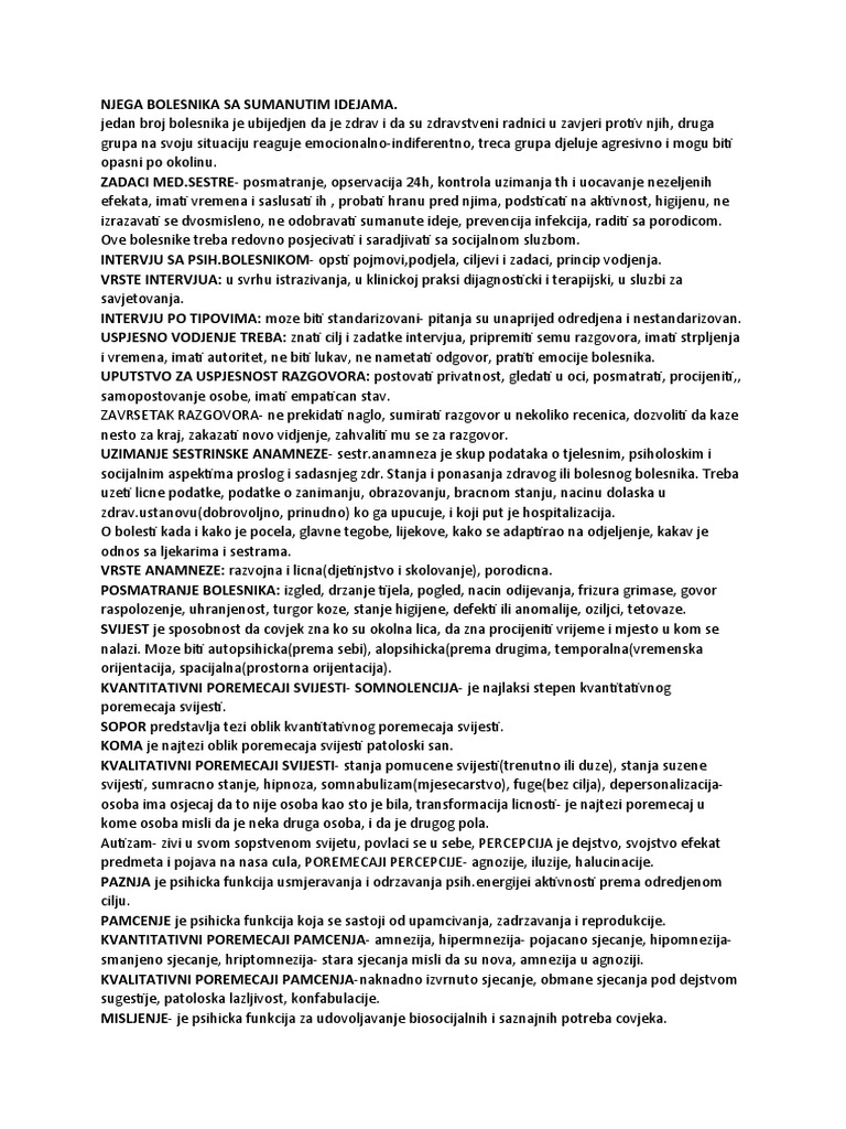 Psihijatrija | PDF
