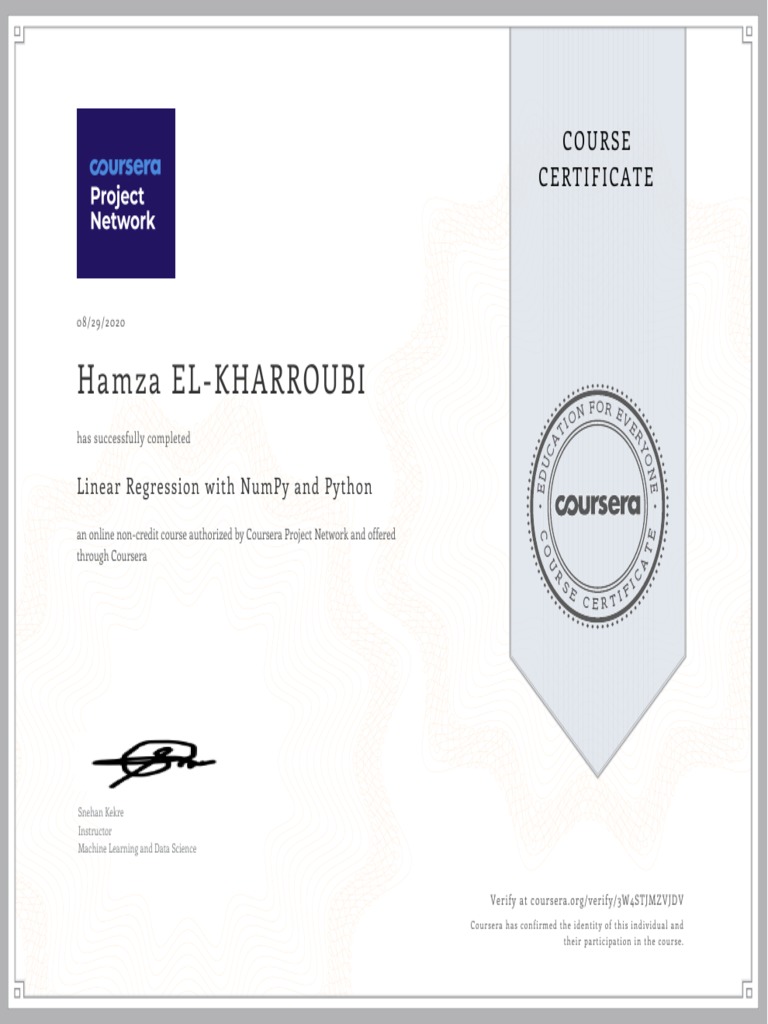 Linear Regression With NumPy and Python | PDF | Applied Mathematics ...