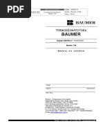 Manual Autoclave Baumer | PDF | Aço | Esterilização (Microbiologia)