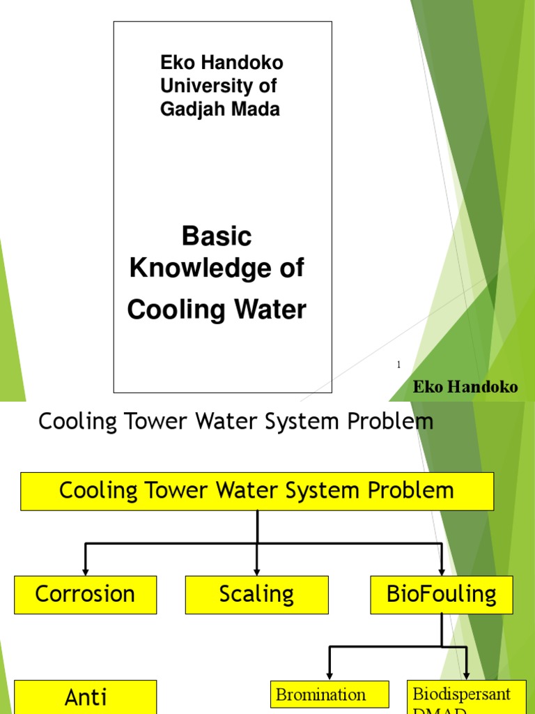 Basic Knowledge To Cooling Water System | PDF | Corrosion | Zinc