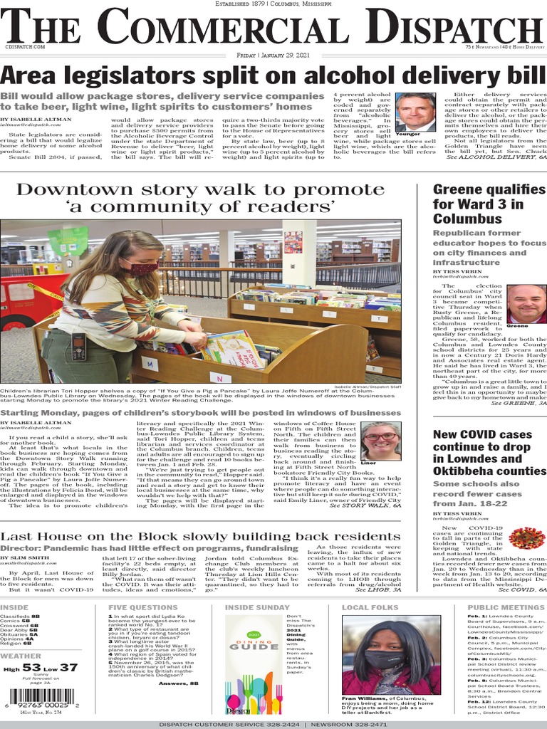 Commercial Dispatch Eedition 1-29-21 | PDF | Donald Trump | American ...