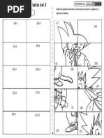 Rompecabezas de Multiplicaciones | PDF