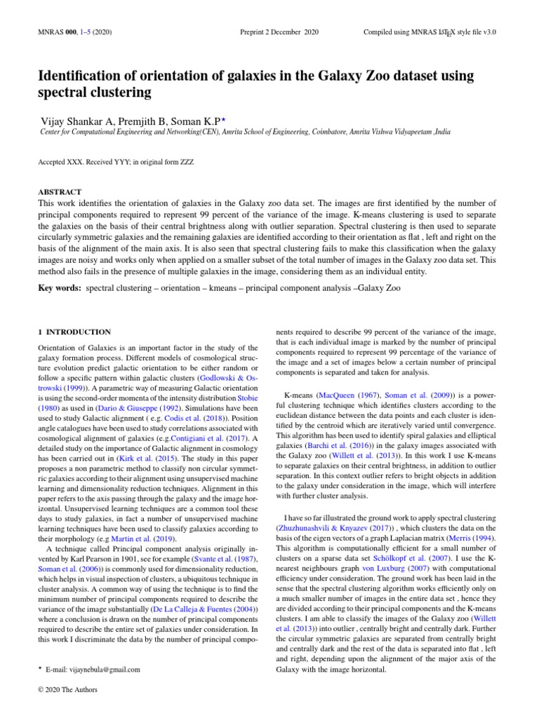 Monthly Notices of The Royal Astronomical Society MNRAS LaTeX Template and Guide For Authors 1 ...